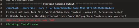 core azure pipeline install sudo in ubuntu 18 04 docker