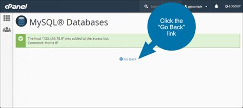 how to set up a remote mysql connection in cpanel greengeeks