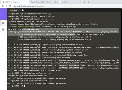 install and configure haproxy lbr kodekloud engineer kodekloud
