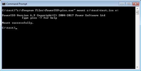 mount iso file and other image file from command line