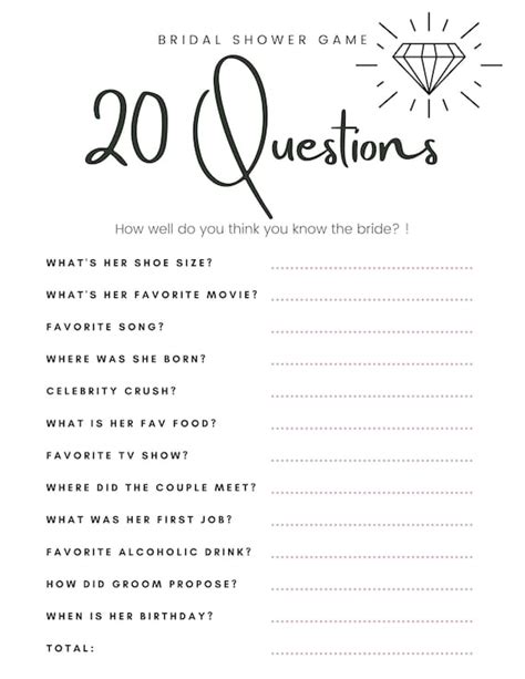 Bachelorette Game Questions