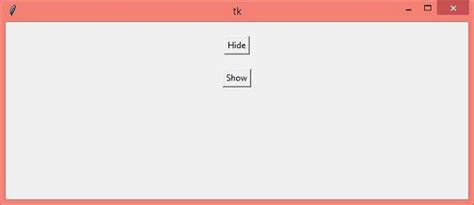 showing and hiding widgets in tkinter coder discovery
