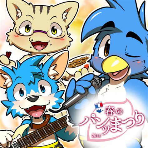 The Big Imageboard Tbib 1 1 2014 Anthro Avian Beak Bird Blue Eyes