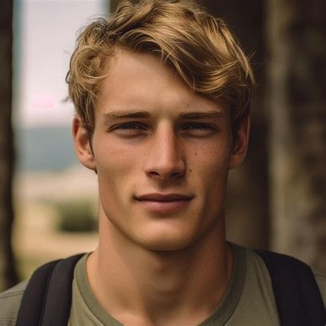 Premium Photo Portrait Handsome Man Summer Fashion Model Photography