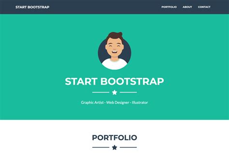 freelancer one page theme start bootstrap