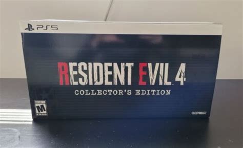 Resident Evil 4 Collectors Edition Ps5 Remake Ubuy India