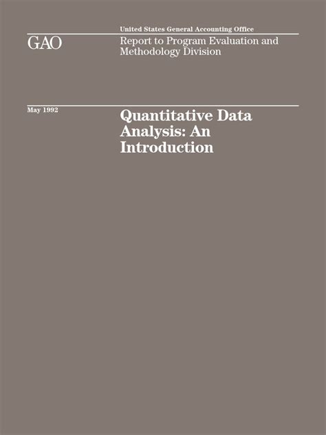 quantitative data analysis level of measurement outlier