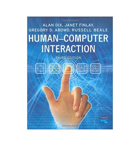 Buy Human Computer Interaction 3rd Edition By Alan Dix Janet E