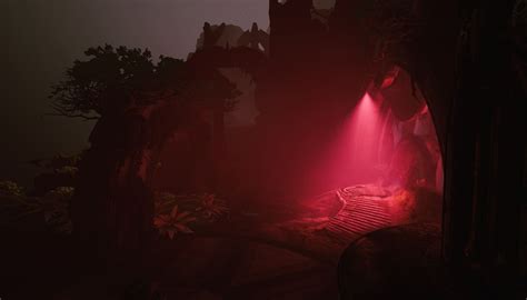 spot light with indirect light bounce volumetric lighting unreal