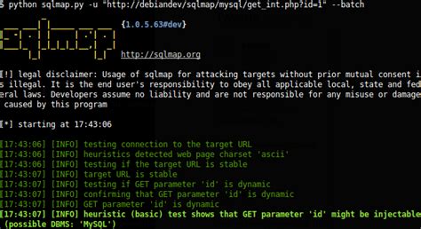 install sqlmap di vps centos lirikan indonesia
