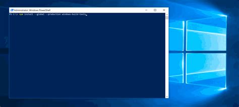 github felixrieseberg windows build tools install c