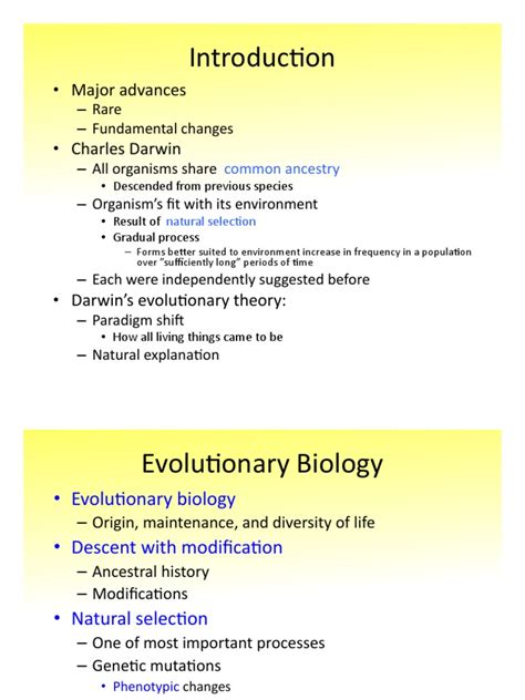 evolution biology introduction evolution sex
