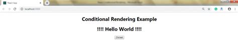 react conditional rendering tae