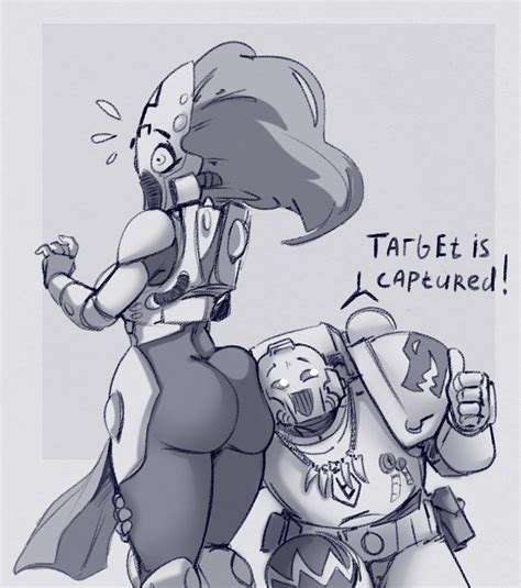 Rule 34 Adeptus Astartes Armor Eldar Howling Banshee Huge Ass Humor