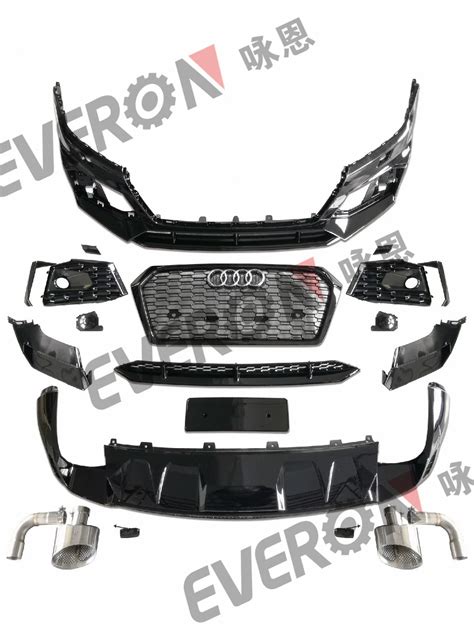 Auto Star Shine Body Kit Bumper Surround With Grille For Audi Q5 2018
