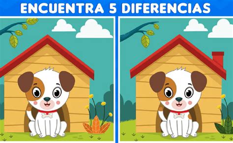 Nivel Medio Encuentra Las Cinco Diferencias En Estas Dos Imágenes