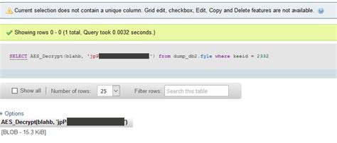mysql aes decrypt 返回空值 it工具网