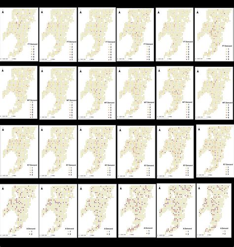 Spatiotemporal Demand Prediction Distribution Ft A B C D E F