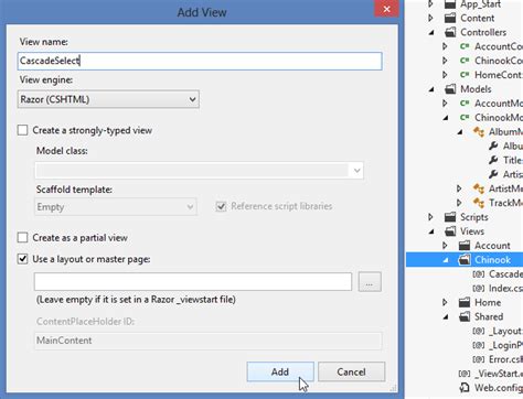 jquery mobile cascaded selects using mvc4 and knockoutjs