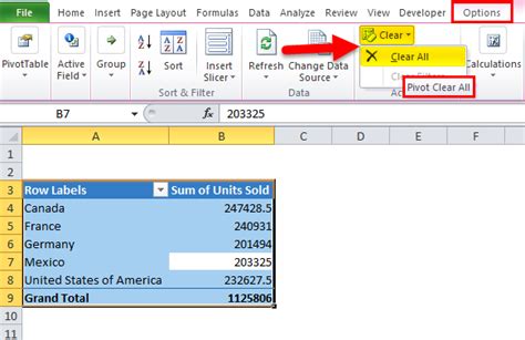 how to delete a pivot table methods step by step tutorials
