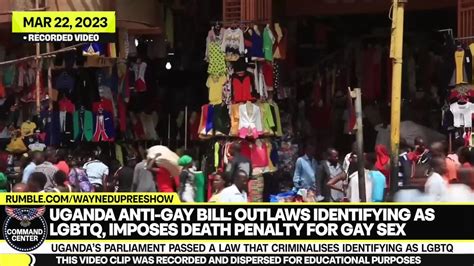 Uganda Anti Gay Bill Outlaws Identifying As One News Page Video