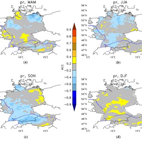 Anomaly Correlation Coefficient Acc Of Precipitation Of Gcfs2 0