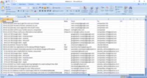 how to export gmail emails to excel csv file with attachments