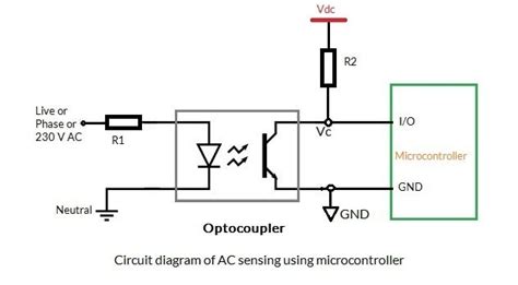 sensing ac voltage using microcontroller