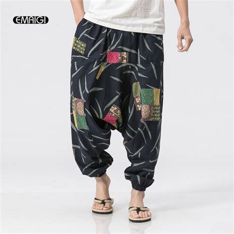 Men Loose Harem Trousers Joggers Pant Na01 Harem Pants Hip Hop