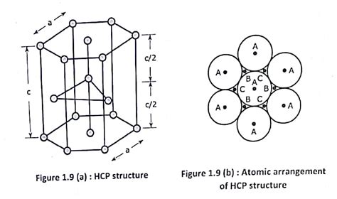 With Neat Diagram Of Unit Cell Explain The Structure Of Hcp Crystal