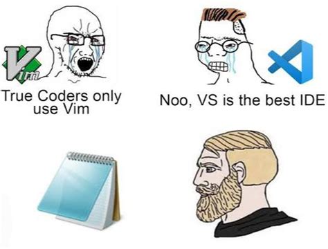 Programmer Humor On Twitter How Do I Exit Vim R