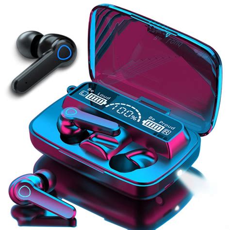 M19 Earbuds Tws Headset Touch Control Wireless Bluetooth 5 1 With