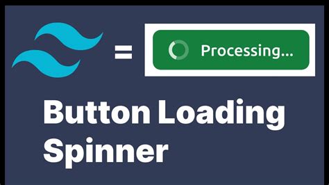 animated loading spinner in 60 seconds tailwind css youtube