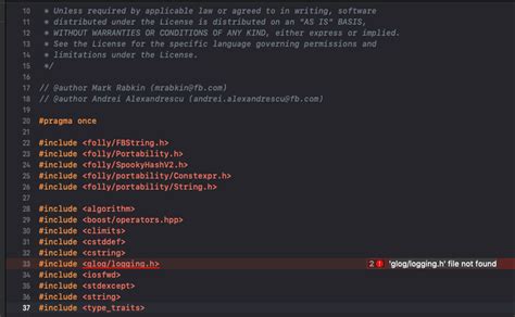 xcode upgraded react native and now getting glog logging h file not