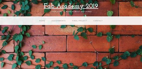 project management fab academy 2019