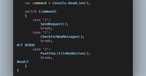 c conditional compilation makolyte