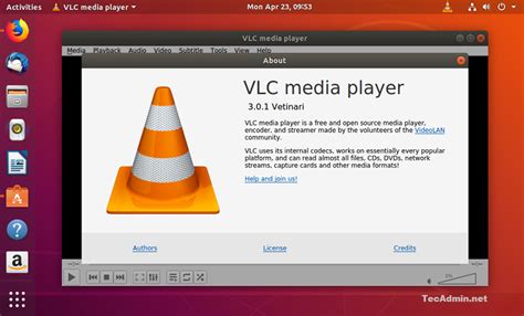 vlc media player linux ගැජමැටික්ස්