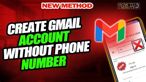 How To Create Gmail Account Without Phone Number 2024 Youtube