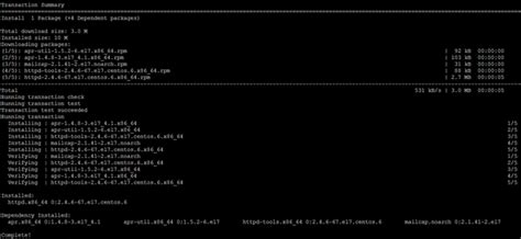 how to install apache php 7 1 and mysql on centos 7 4 lamp