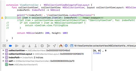 swift dynamic size for nscollectionviewitem stack overflow