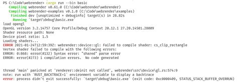 property of struct called shared cause shader compile error · issue