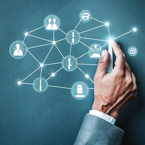 Premium Ai Image Businessman Using Connection Technology Business