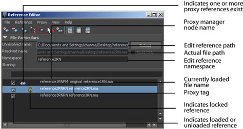 about proxy references maya 2019 autodesk knowledge network