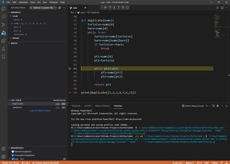 my python code in vs code is not running even though i am not getting
