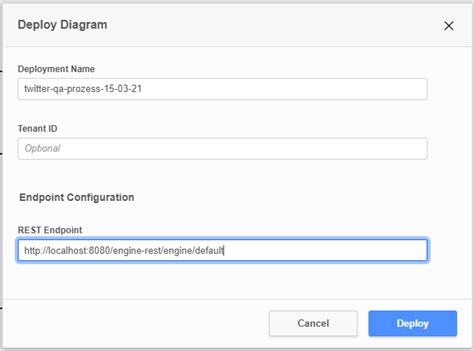 deployment from modeler to spring boot embedded camunda