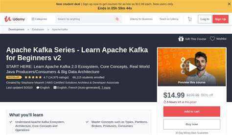 5 best apache kafka courses certificates and trainings