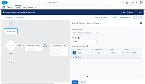 alert the right people with custom error handling for screen flows in