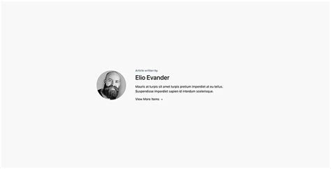 Bootstrap 5 Post Author Info Box Bootstrapbrain
