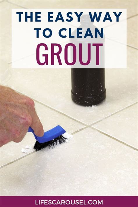 How To Clean Grout The Best Homemade Grout Cleaner ⋆ Lifes Carousel