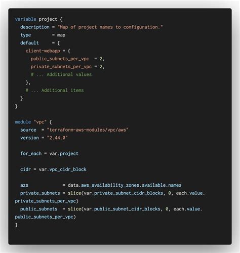 new terraform tutorials on count and for each